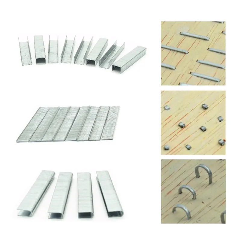 Milda 3 In 1 Staples U Door T Shaped Staples Nails For Staple Gun ...