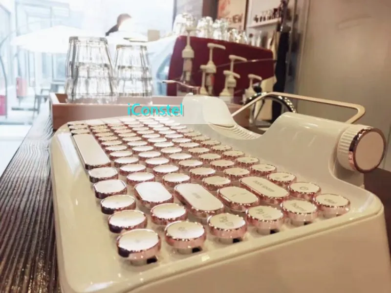 MX520 Hellboy KnewKey Steampunk Typewriter Wireless Keyboard