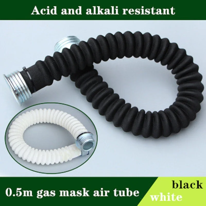 0-5m-1m-Gas-Mask-Air-Tube-Spray-Painting-Respirator-Large-Vision ...