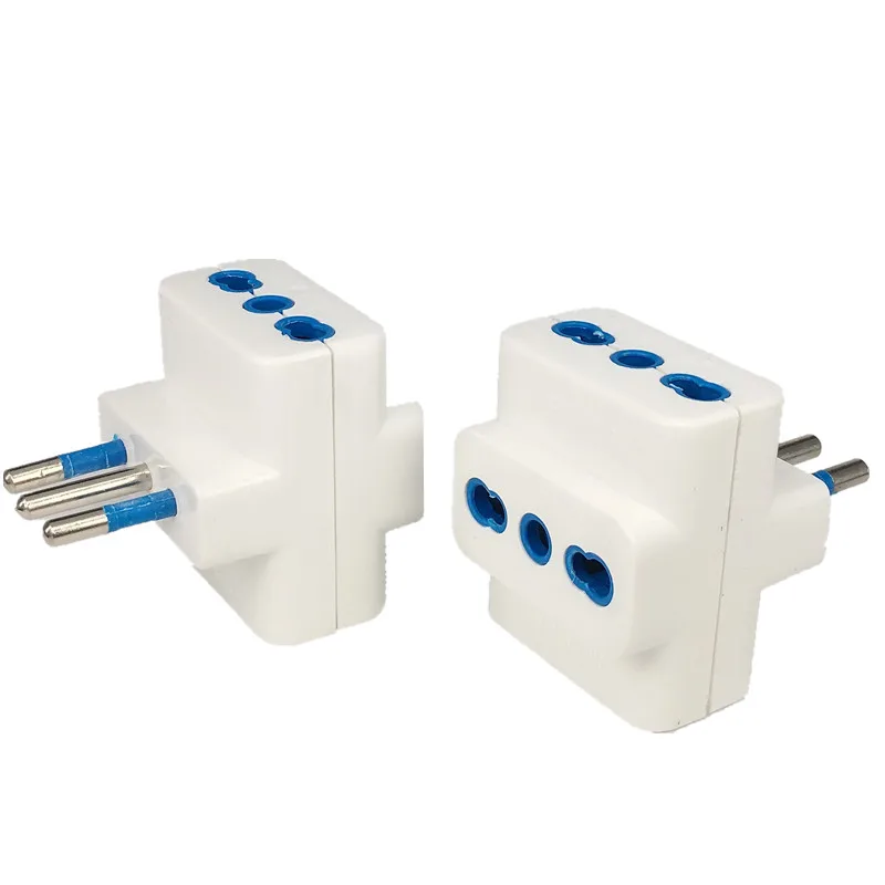 Sockets Adapters 3 1 | 3 Way Italy Travel | 10a Plug Adapter | Plug ...