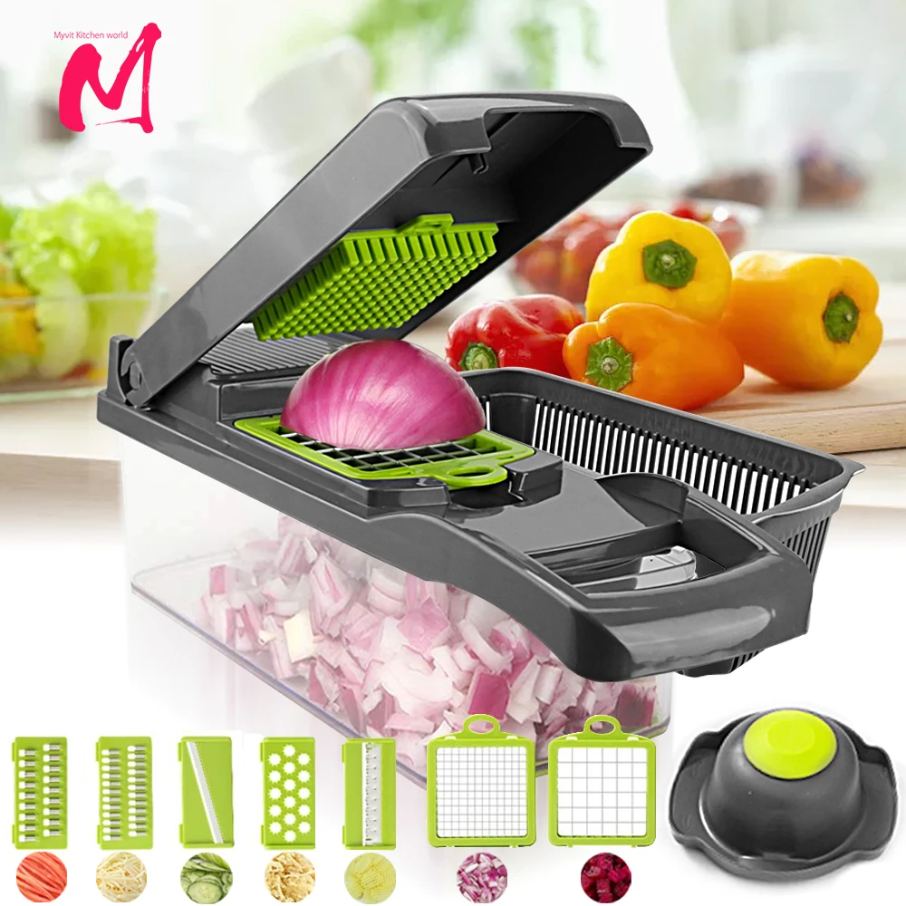 Groente Cutter Multifunctionele Slicer Fruit Dunschiller Wortel Rasp ...