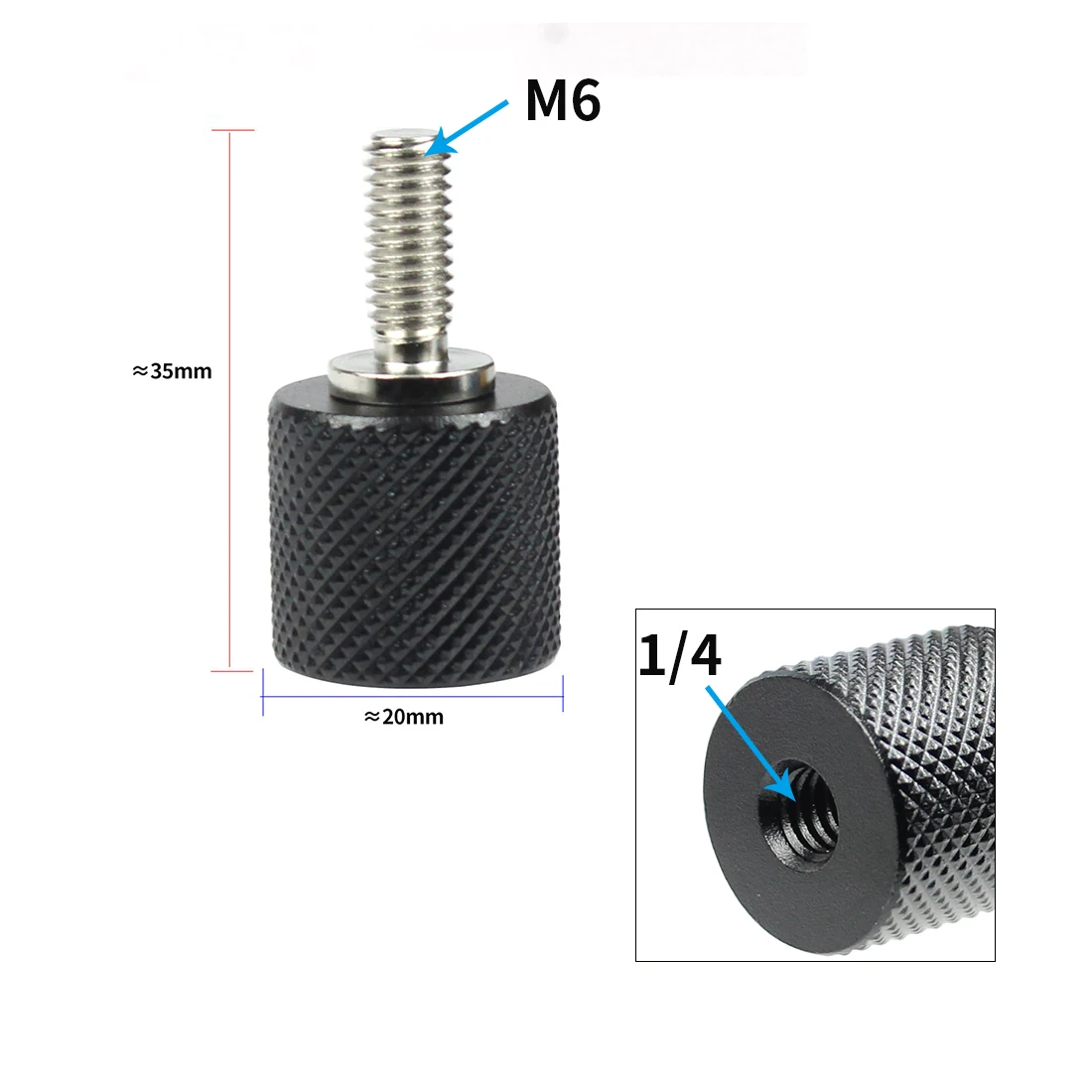 Adapter Slr Dslr Camera Screw | Male Tripod Screw Adapter | 1 4 Screw ...