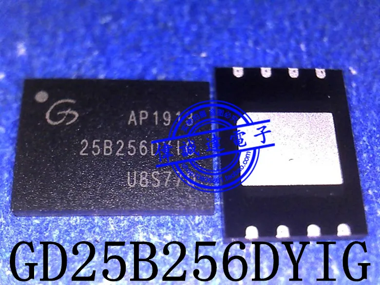 New Original GD25B256DYIG 25B256DYIG 25B256DY1G QFN8