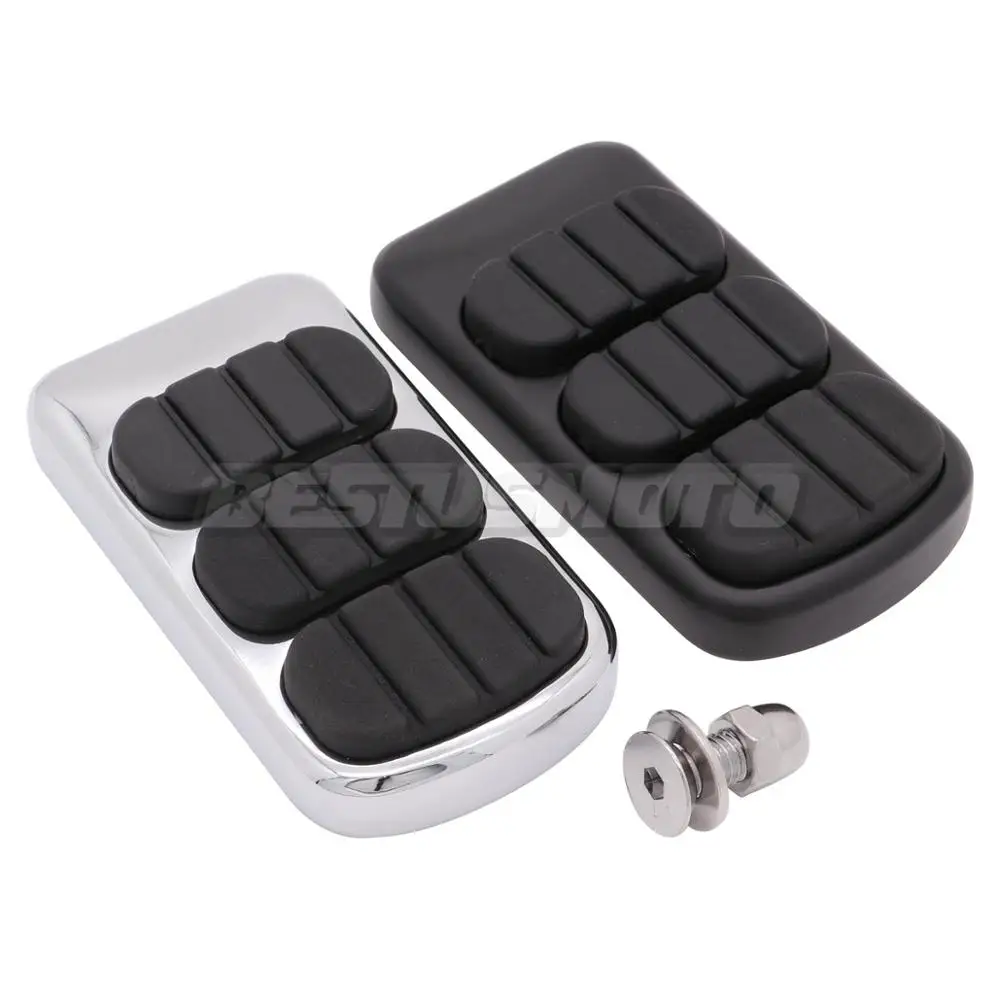 Motorcycle-Brake-Pedal-Cover-Rubber-Pad-For-Harley-Street-Electra-Tour ...