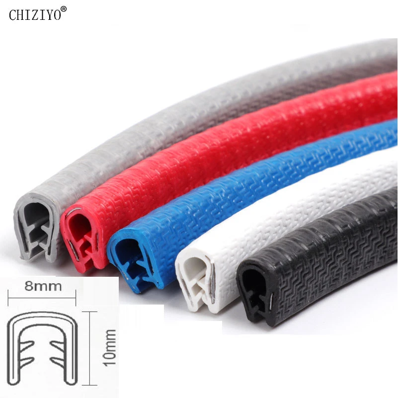 5M/10M Built in Steel Ring Car Anti Collision Strip Sticker Auto Door ...