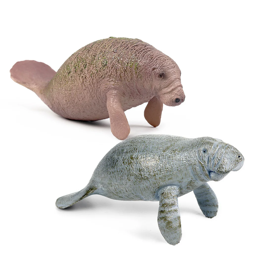 Manatee Animal Model Action Figure Sea Animal Action Figures Collection ...