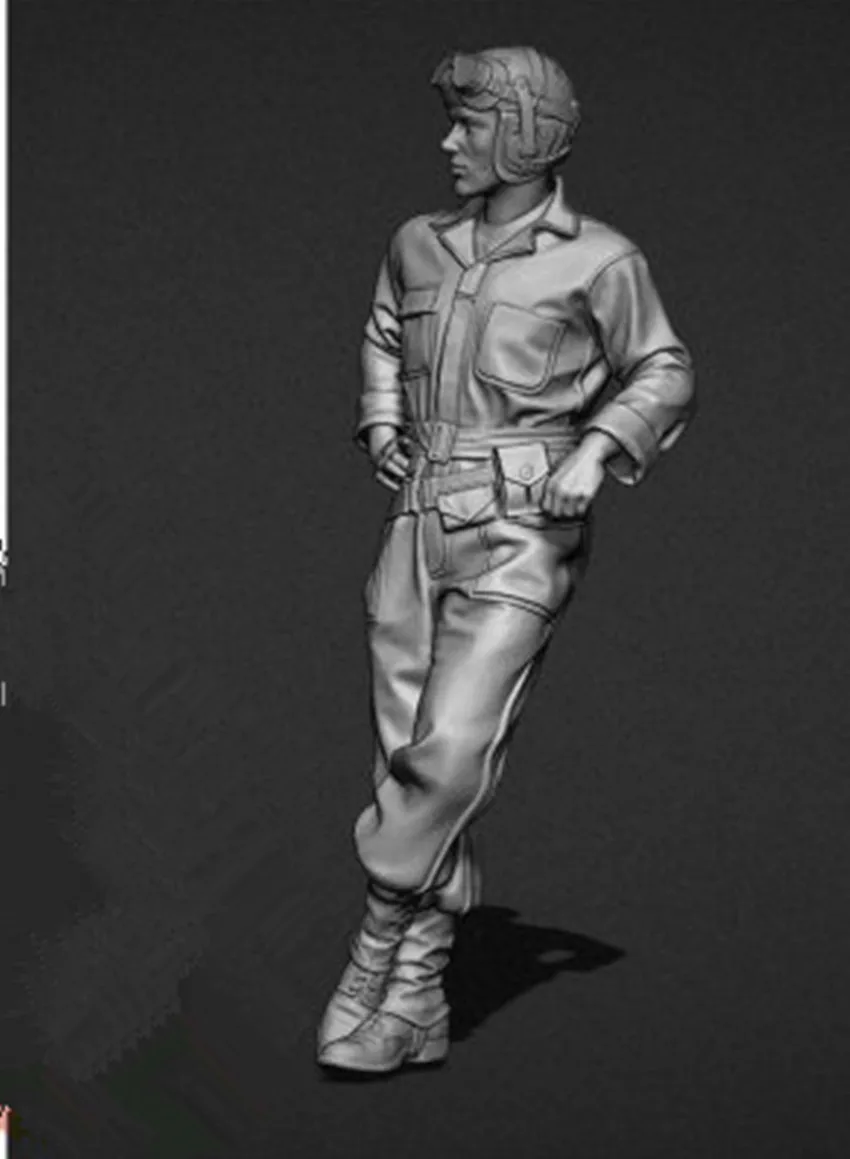 1:35 Resin Figure Model Kit Unassambled Unpainted 1121 - Model Building ...