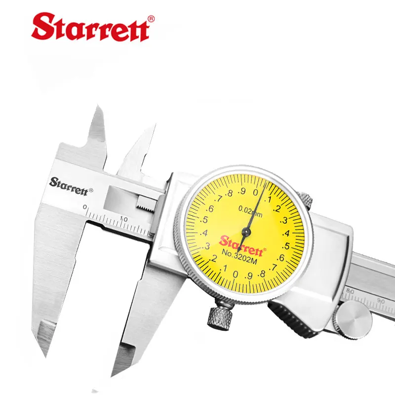 STARRETT-0-150-200-300mm-Range-0-01mm-0-02mm-Graduation-3201M-3202M ...