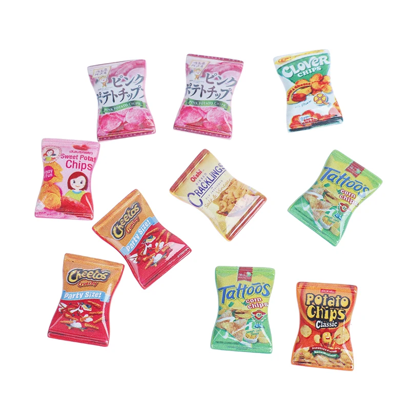 10-Pcs-Mini-Simulation-Potato-Chips-Mini-Candies-Miniature-Dollhouse ...