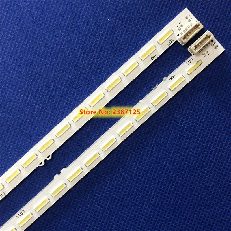 Baru 2PCS Lampu Latar LED Strip 64 Lampu untuk Sony 55 "TV NLAC40225L ...
