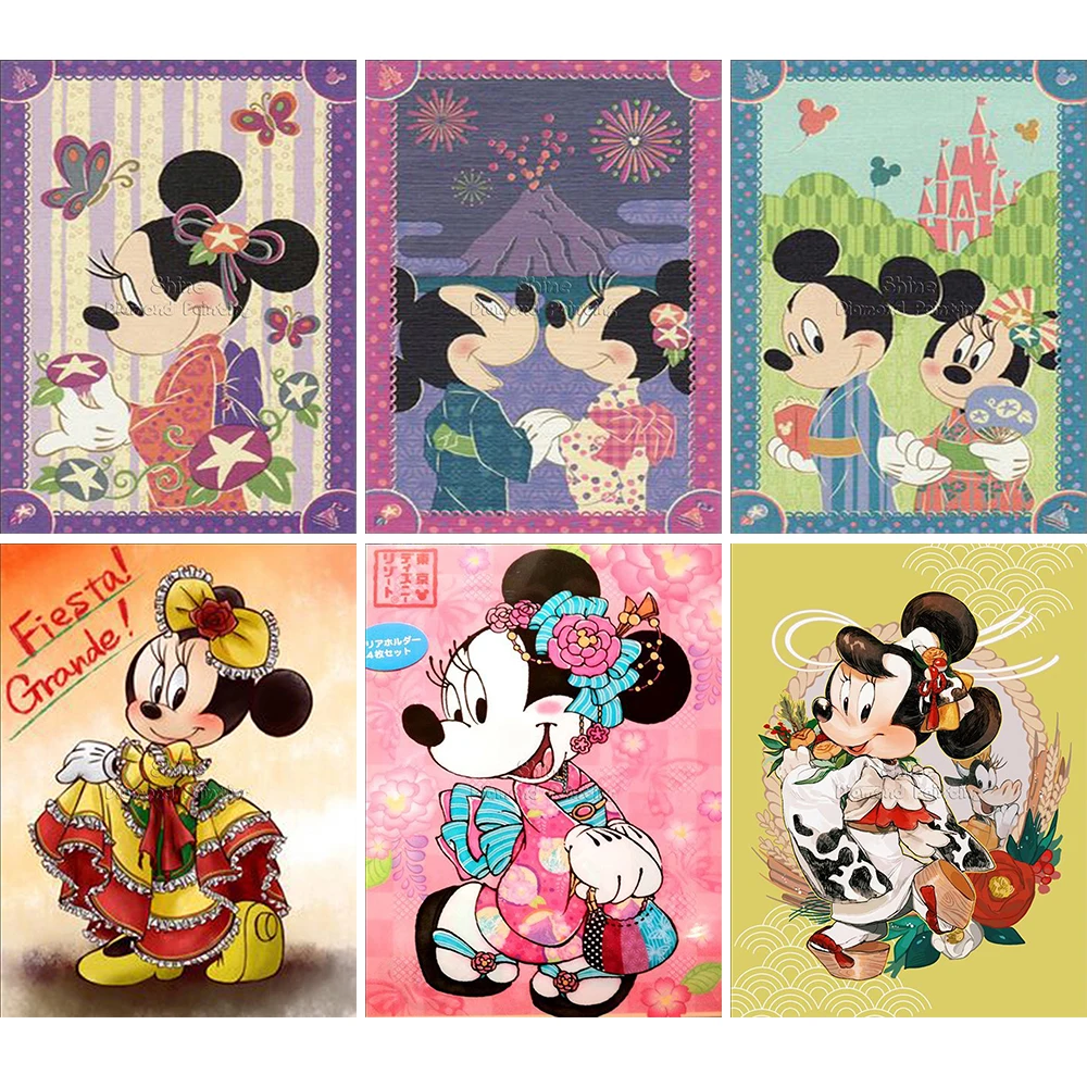 Mickey And Minnie Vintage Wallpaper
