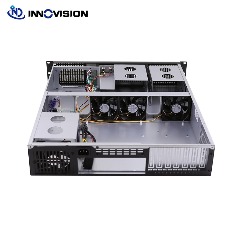 New 2U 4Bay Hotswap Rack Mount Server Case With Flexible
