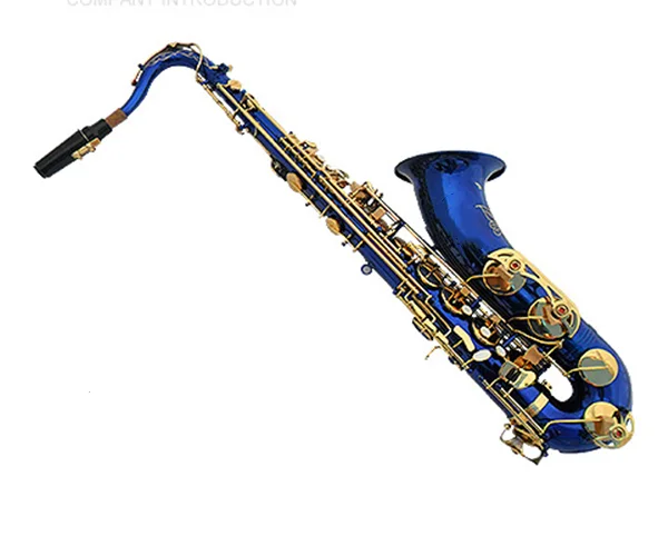 Blue Tenor Saxophone