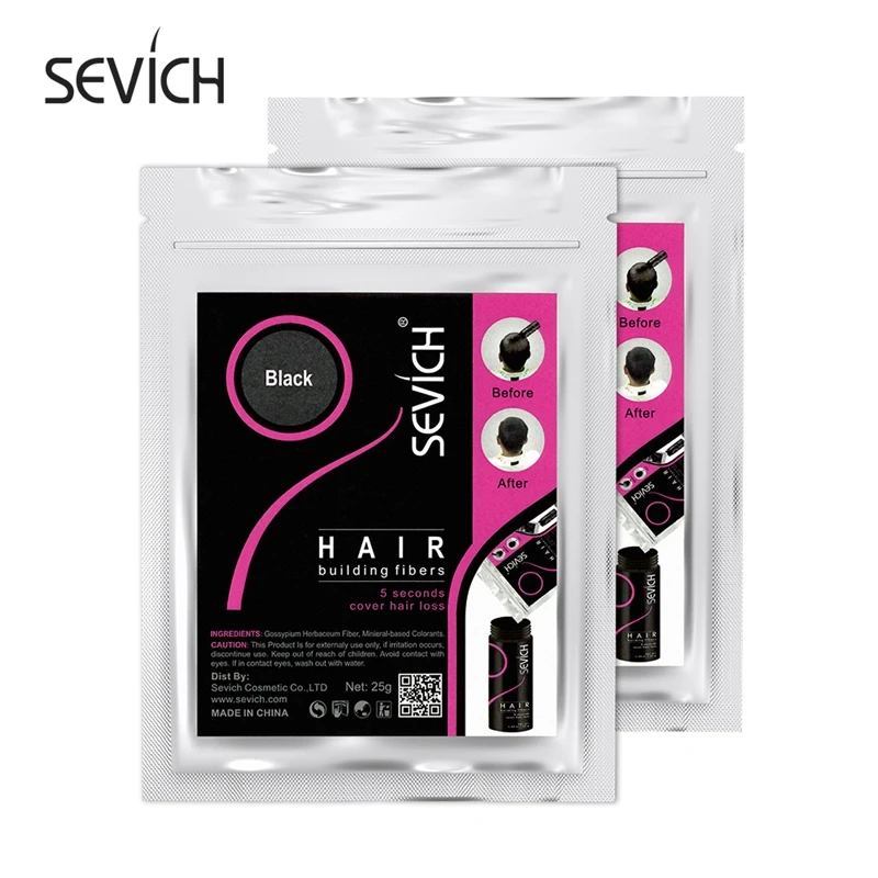 Sevich 100g Refill Hair Fiber Hair Loss Products Hair Building Fibers ...