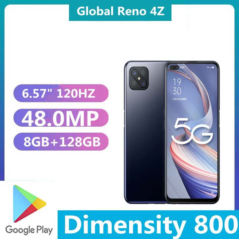 Global-Version-Oppo-Reno-4Z-CPH2065-5G-Smart-Phone-Fingerprint-OTA-6-57 ...