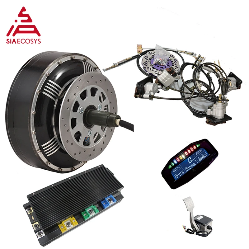 Qsmotor 4wd 8000w 273 50h V3 Brushless Electric Car Hub Motor ...