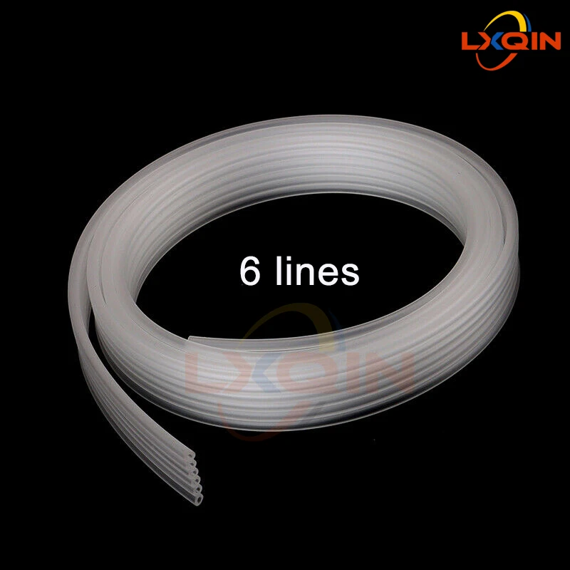 LXQIN-6-Lines-Ink-Tube-6-Rows-6-Ways-Feeding-Tube-For-Roland-Galaxy ...