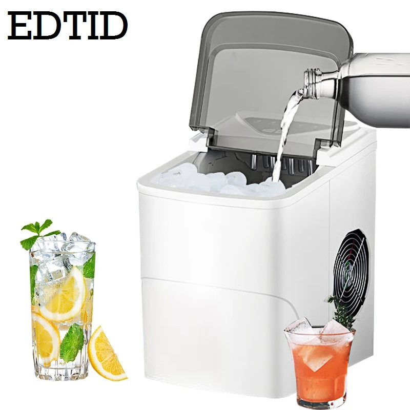 Portable-Automatic-electric-ice-Maker-Household-mini-square-shape-ice ...