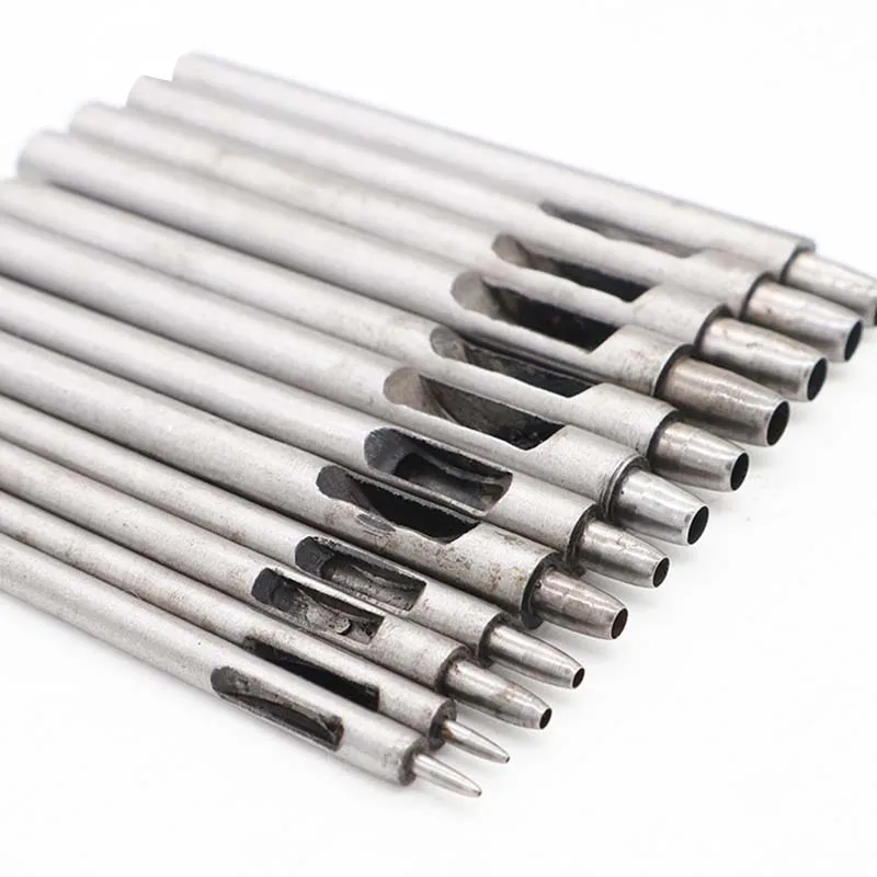 POINCON,Leather punch--5mm, outils ronds en métal, perforateur de trous ...