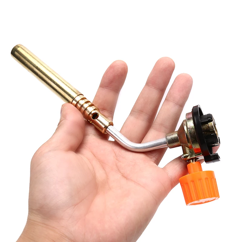Outdoor Butane Flame Welding Gas Torch Jet Igniter Camping Cooking ...