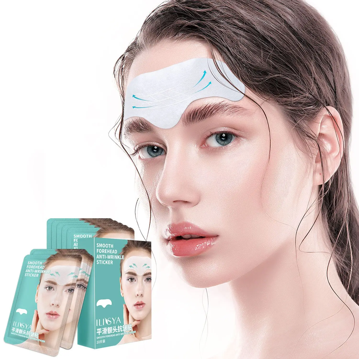 Ilisya-Forehead-Furrow-Patch-Gel-Nourishing-Face-Stickers-Hydrogels ...