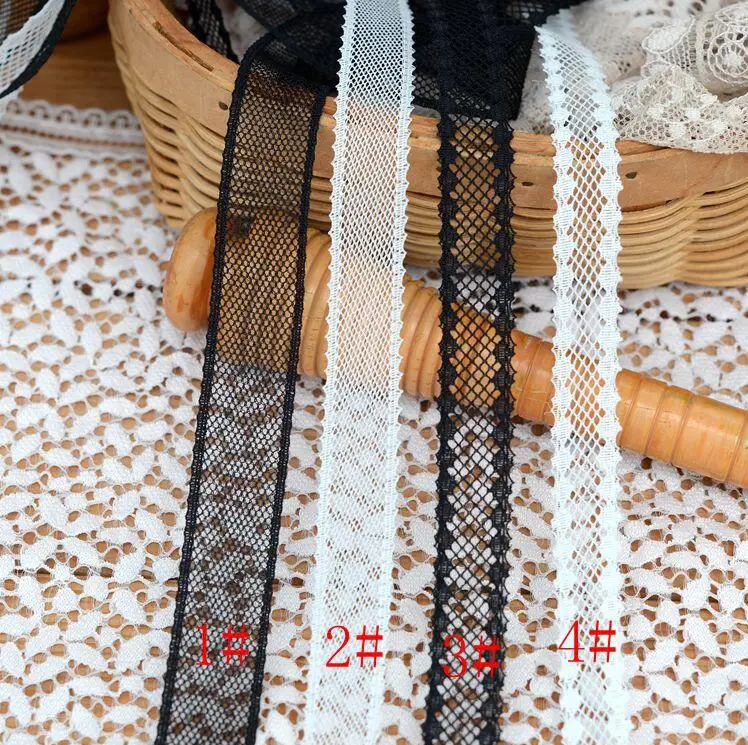HOT! 10 Meters/lot Wholesale 1cm Width White Pink Polyester Narrow ...