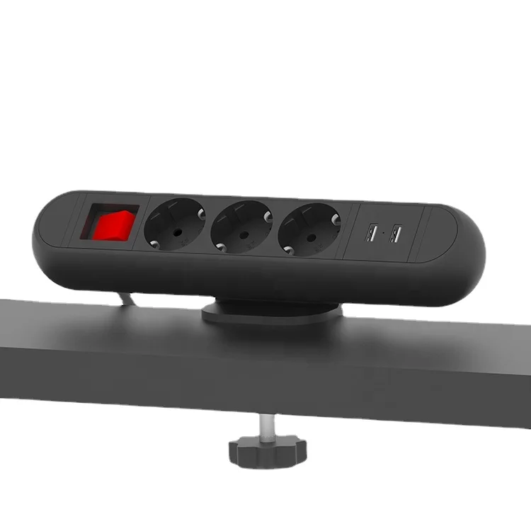 Tabletop Socket Eu Standard Charging Smart Tableclip Extension Power ...