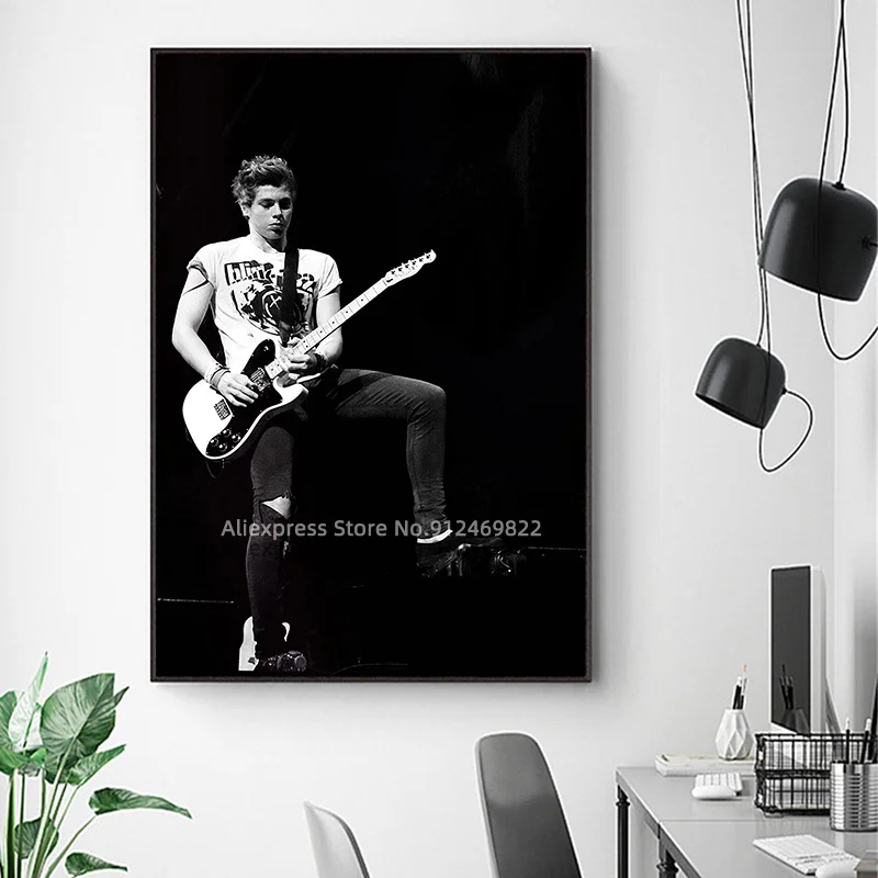 Luke Hemmings Black And White