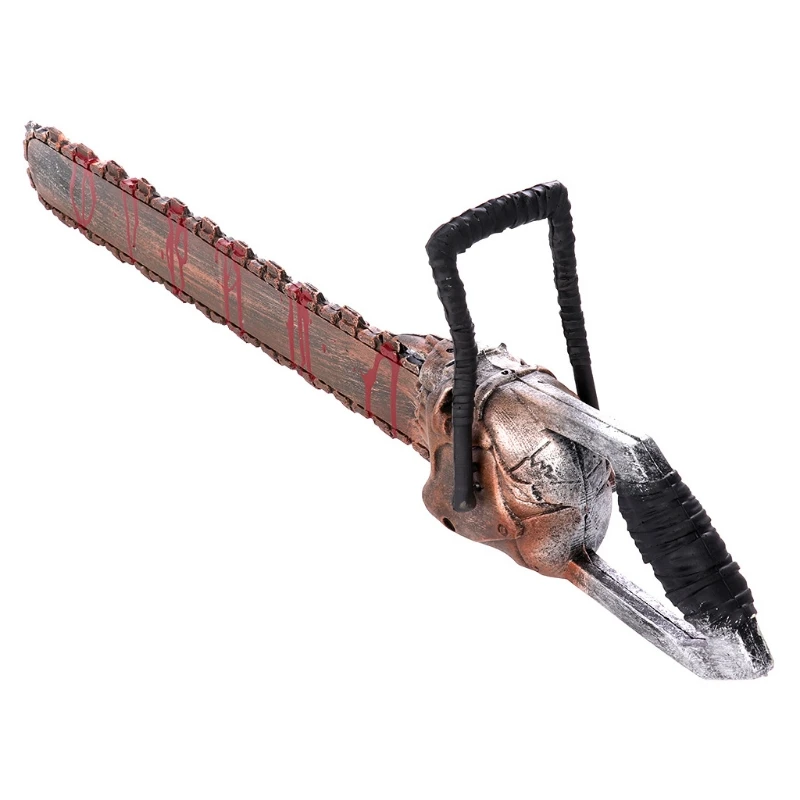 Halloween Fake Chainsaw Bloody Halloween Toy Pu Halloween Bloody Weapon ...