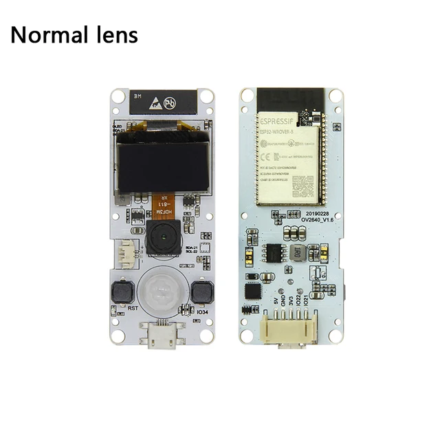 LILYGO® TTGO T-Camera ESP32 WROVER & PSRAM Camera Module ESP32-WROVER-B OV2640 Camera Module 0. ...