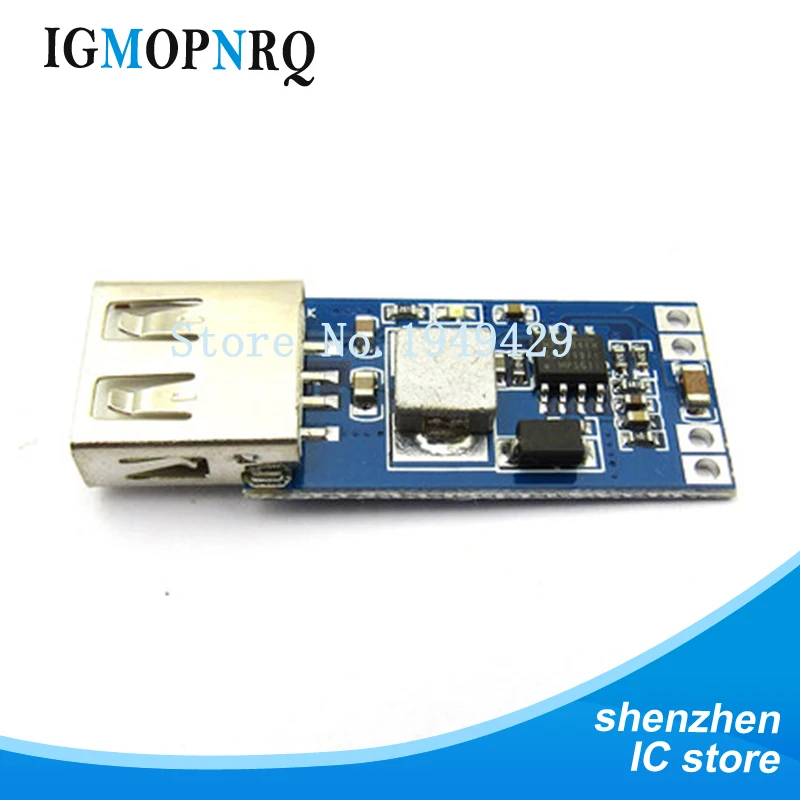 Módulo de regulador de tensão step down com usb, 9v 12v 24v para 5v 3a, conversor de carregador ...