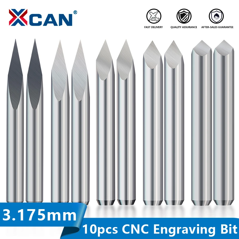 End Millcnc Router Bit | Pyramid Engraving Bits | Cnc Engraving Cutters ...