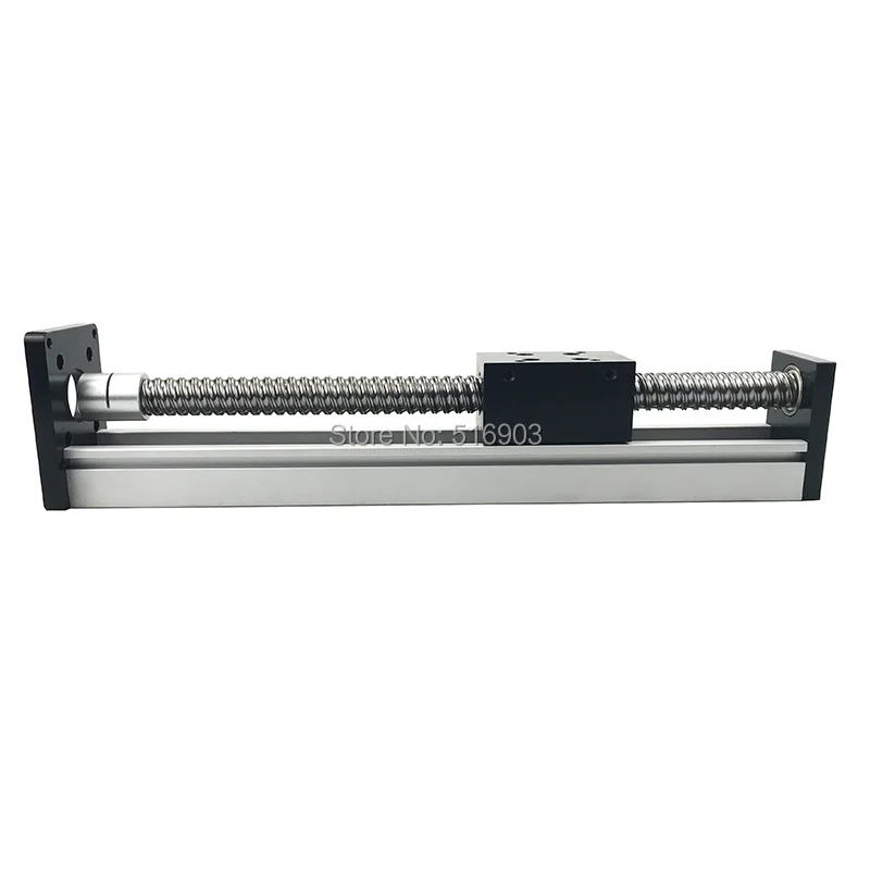 Free Shipped 50-400mm Effective Stroke CNC Linear Guide Stage Rail ...