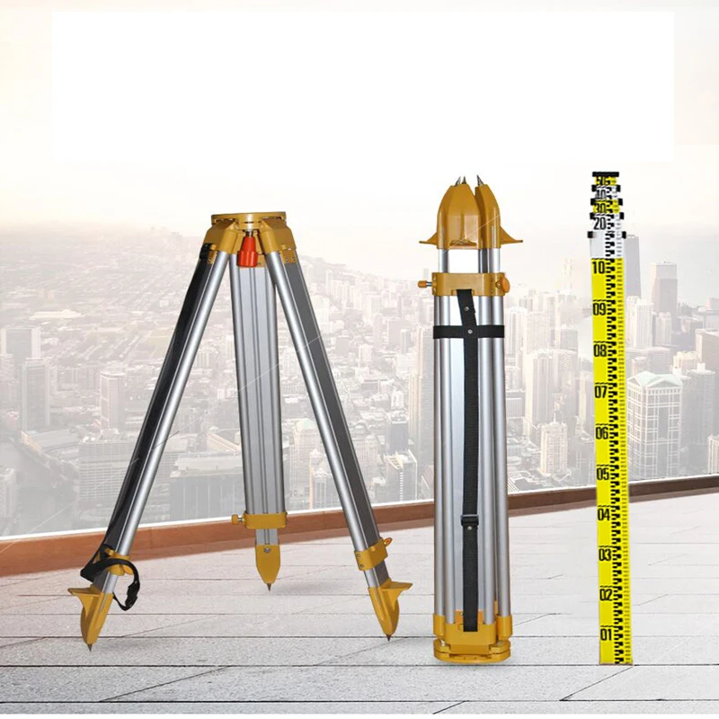 Aluminum-Alloy-Retractable-Tower-Ruler-Optical-Level-Laser-For ...