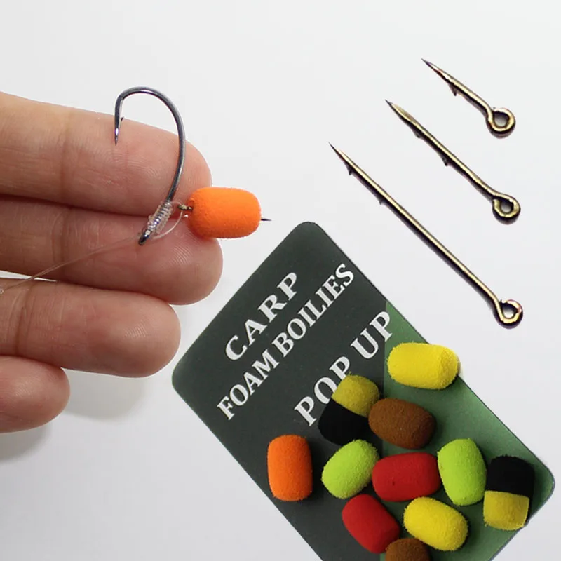 Method Feeder Set Bait 20pcs Fishing Carp Rig Hook Foam Bag - AliExpress