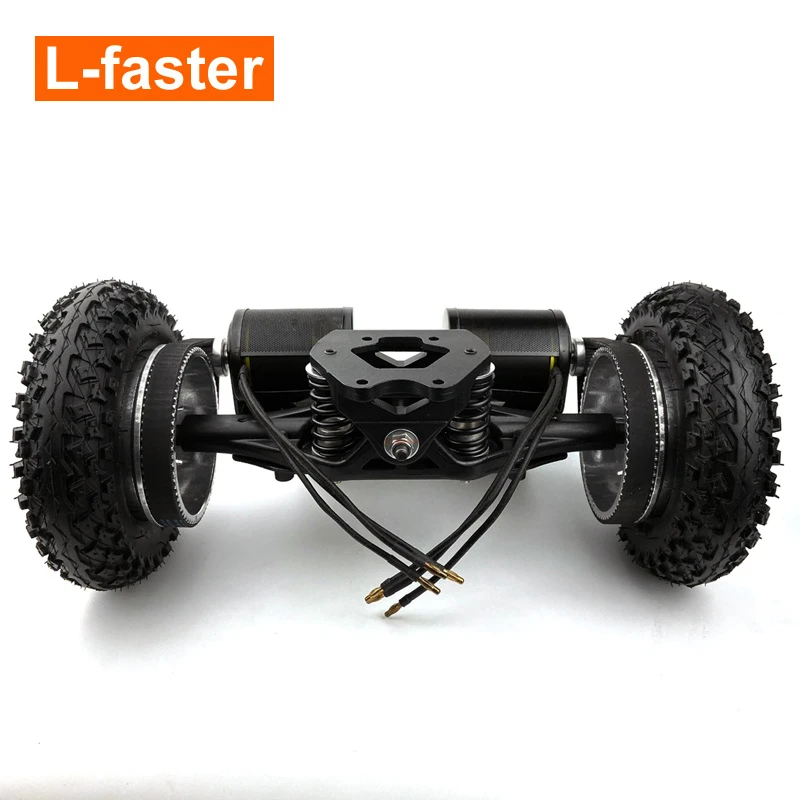 4 Wheels Off Road Skateboard 11 Inch Truck With 8" Inflation Tyre ...