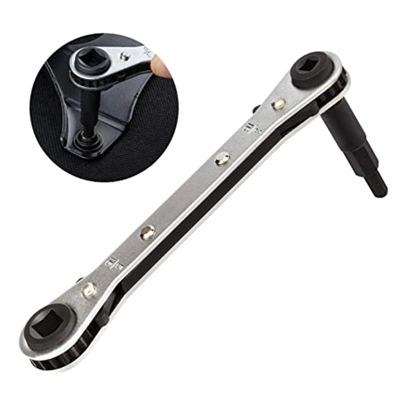 Hvac Service Wrench Refrigeration Service Wrench Set 3/8” to 1/4” 5/16 ...
