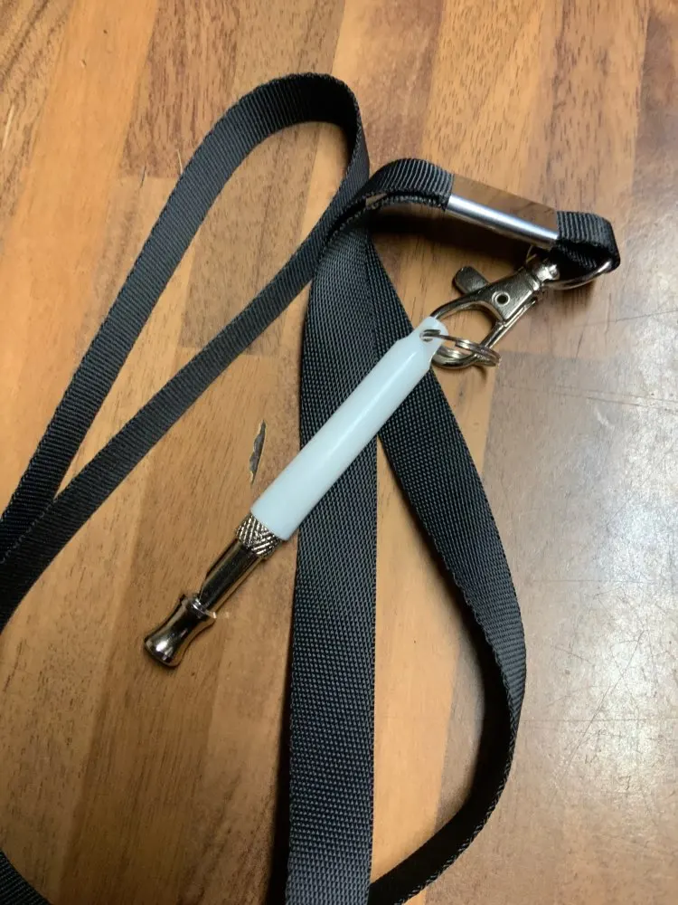 Set Of The Ultrasonic Whistle Integrated Clicker For Dog Training ...