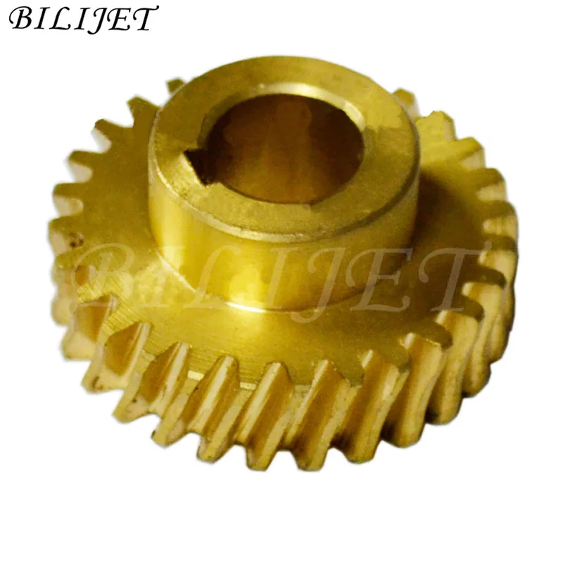 인쇄 기계 예비 부품 Roland 700 용지 수신 구리 기어 풀리 황금 색상, Man Roland R700 gear 1 pc용 ...