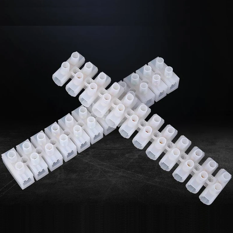 60A 80A 100A 150A U/H Model Plastic Terminal Blocks PE Brass Terminal ...