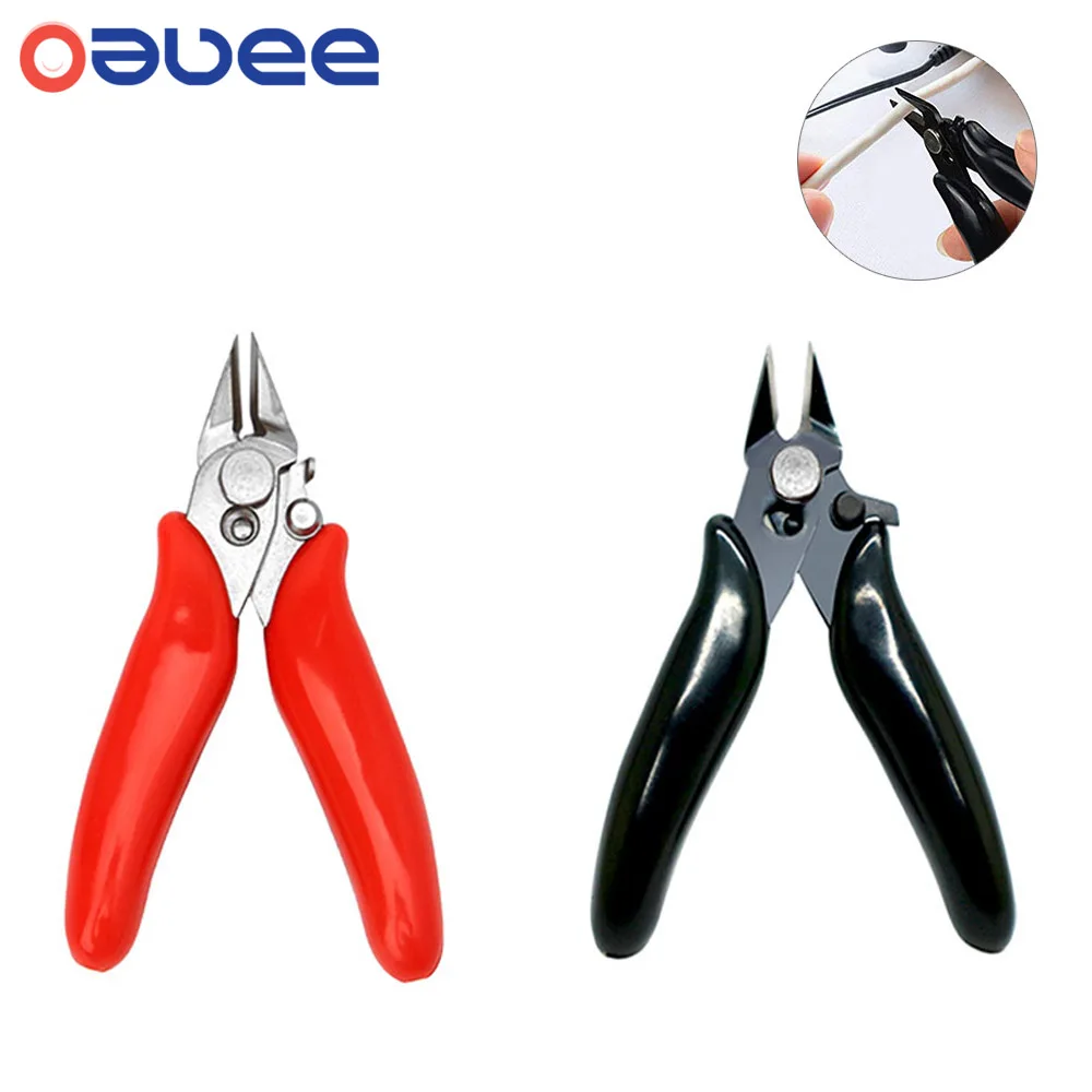 3.5 Inch Diagonal Pliers Mini Cable Wire Cutters Small Soft Cutting ...