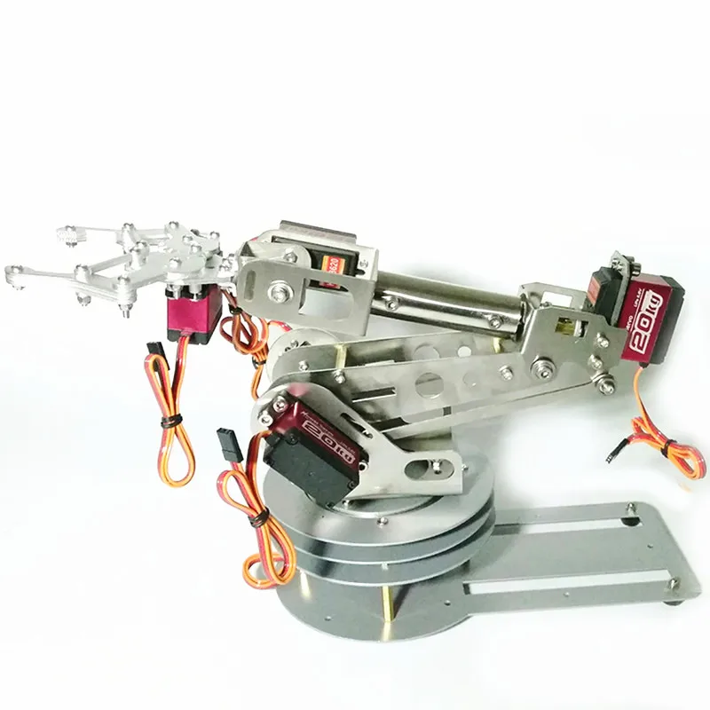 6 DOF CNC aluminum alloy 6 asix robotic arm frame ABB industrial robot ...