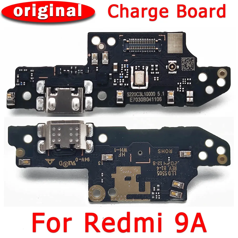 Original usb charge board for xiaomi redmi 9A charging port pcb ribbon ...