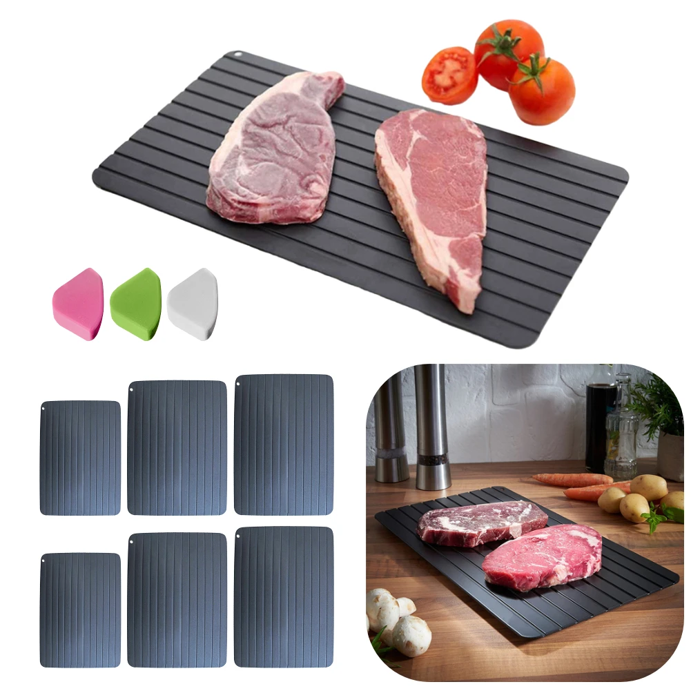 Quick Defrosting Tray Thaw Frozen Food Meat Fruit Fast Defrosting Plate ...