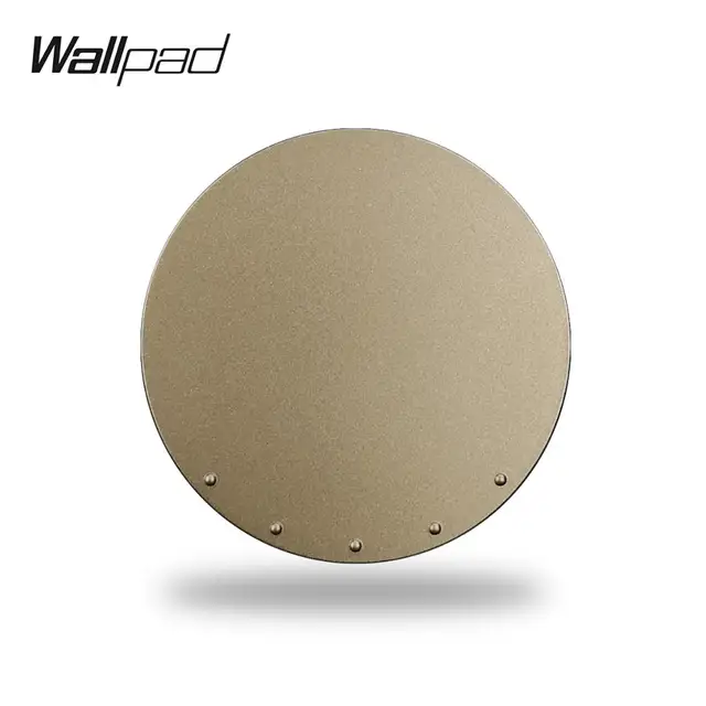 Wallpad L6 DIY 1 2 3 4 Gang Intermediate Step Light DP 2P Switch Brown ...