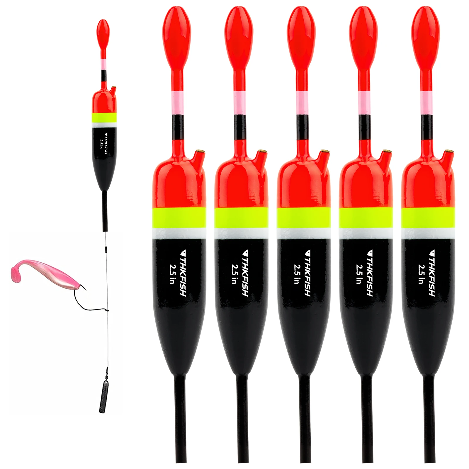 5pcs-lot-Slip-Fishing-Float-1-5in-2-5in-Balsa-Wood-Slip-Bobber-Rig ...