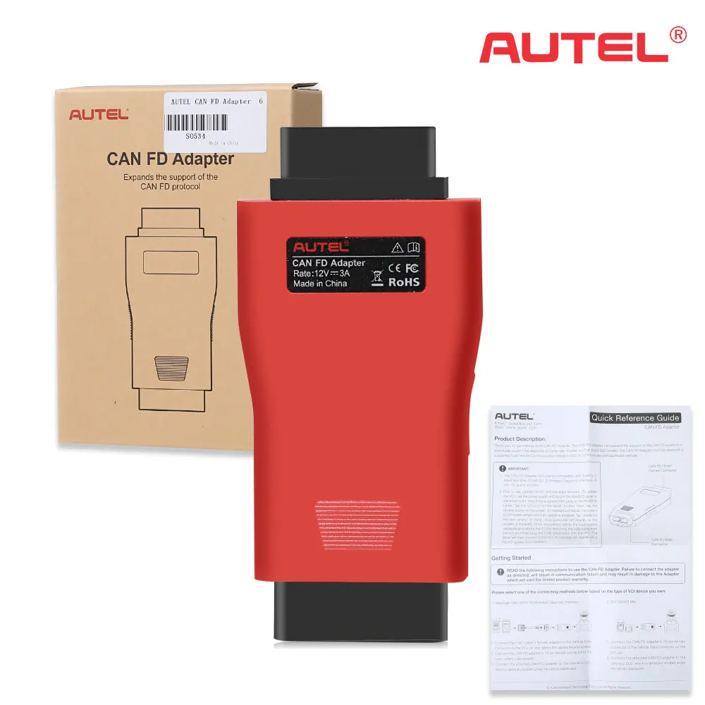 AUTEL CAN FD Adapter support CAN FD PROTOCOL Designed to support ...