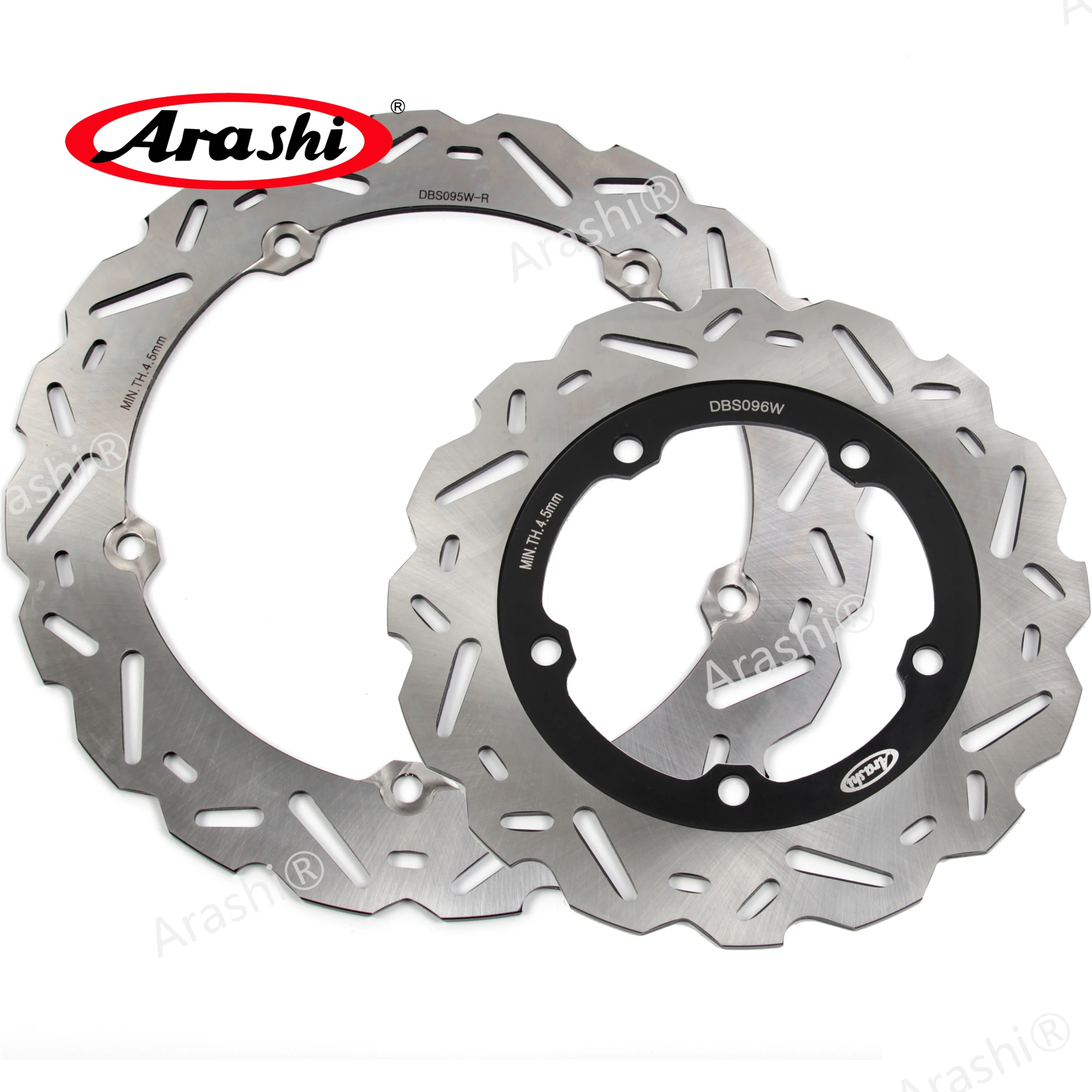 Arashi 1 Set CNC Front Rear Brake Disc For HONDA NC X / ABS 700 2012 ...