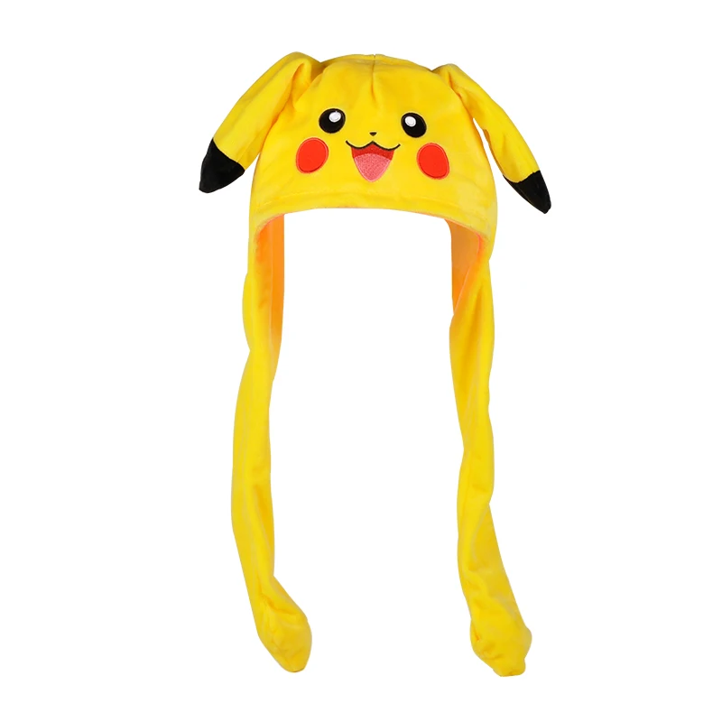 Kawaii Pokemon Pikachu Anime Soft Plush Hat - KawaiiMerch.com