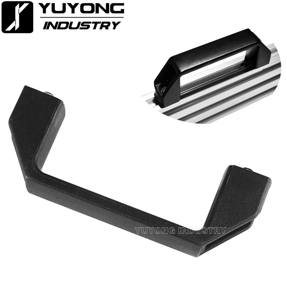 10pcs/lot black v slot handle for aluminum profile accessories|handle ...